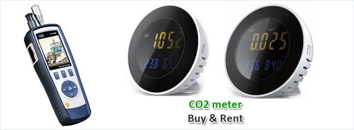 CO2 meter rent or buy